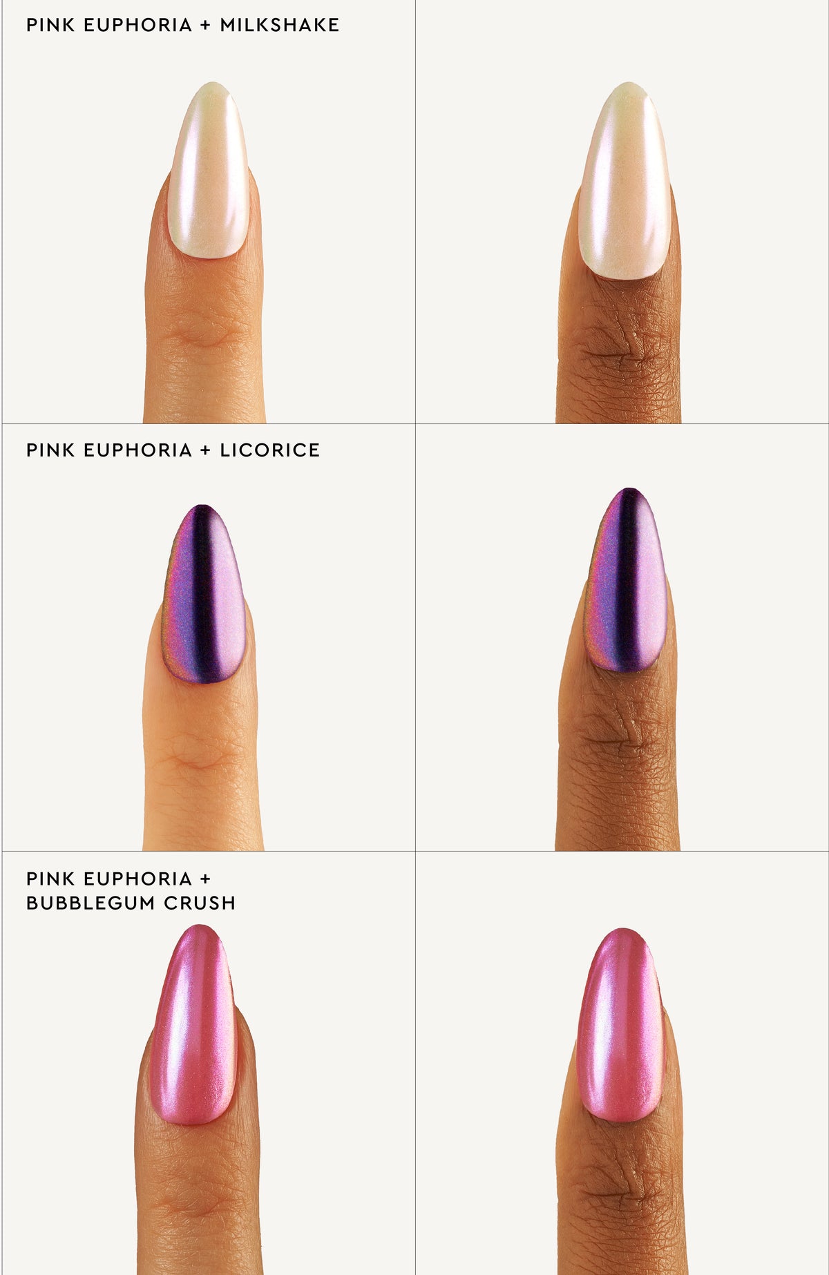 Pink Euphoria Liquid Nail Powder fra Le Mini Macaron